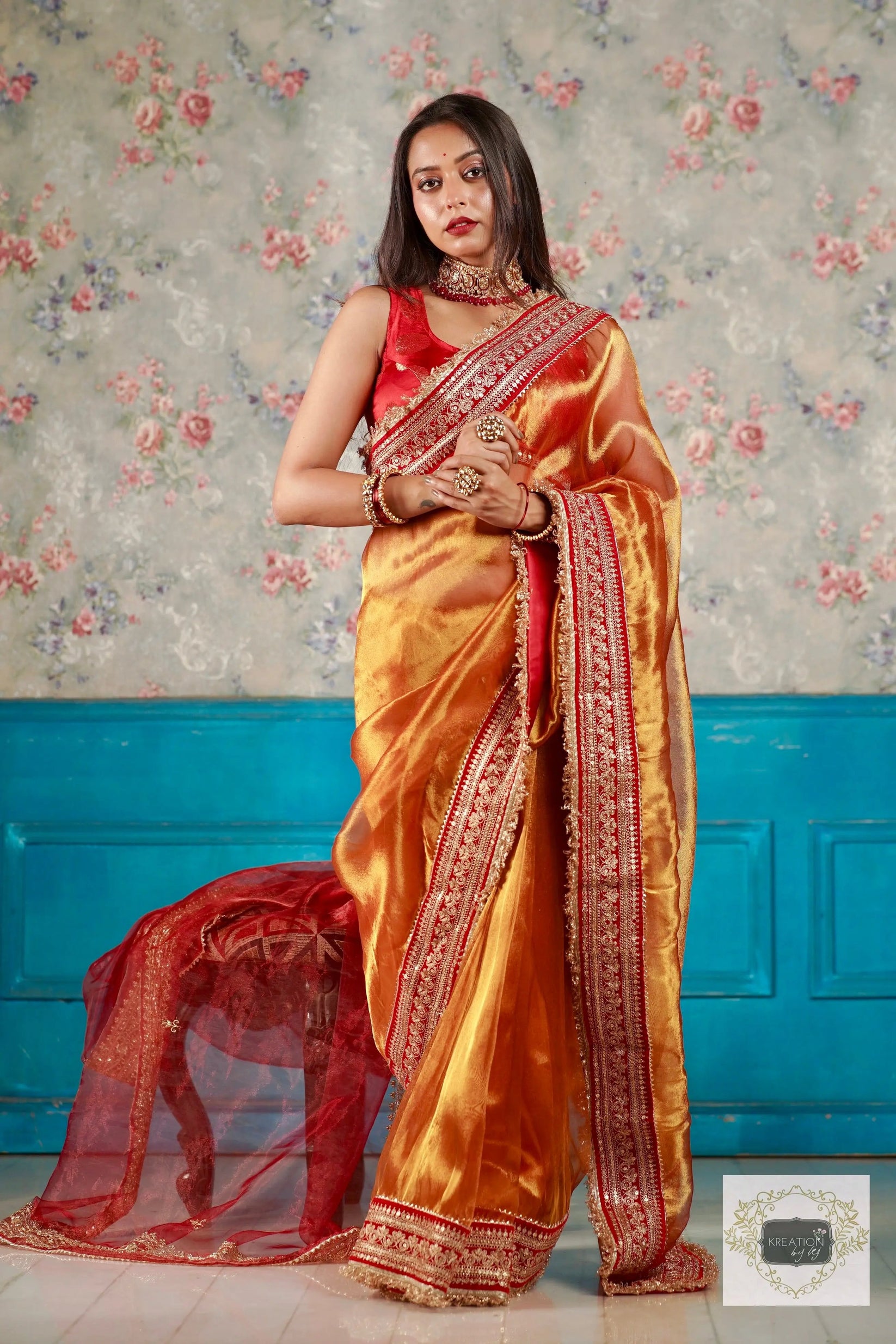 Eternal Elegance Banno Saree - kreationbykj – Kreation by KJ