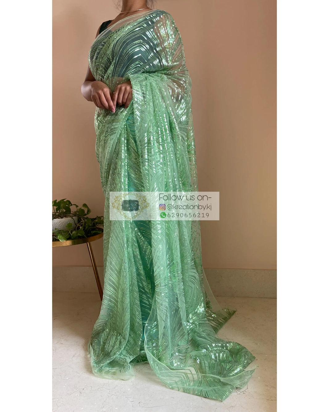SEQUINS SAREES – Page 2 – kreationbykj