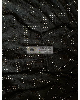 Black Sheesh Mahal Lehenga – kreationbykj
